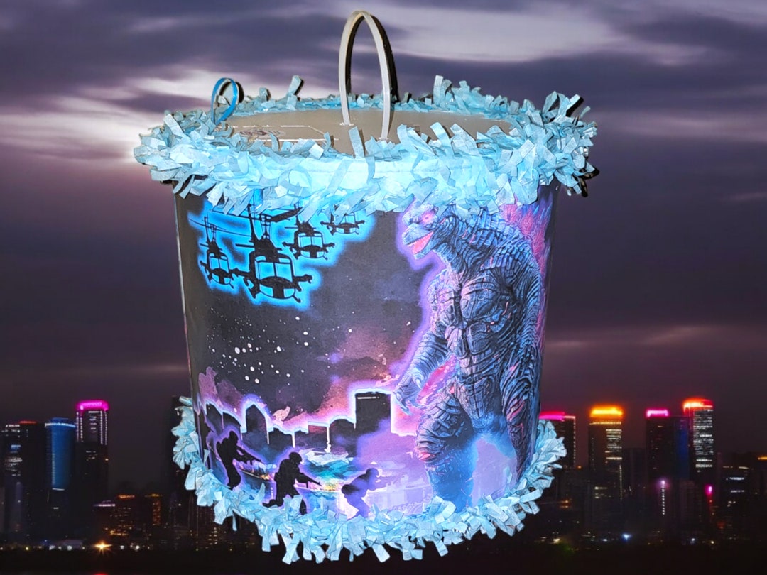 Godzilla Pinata. - Etsy