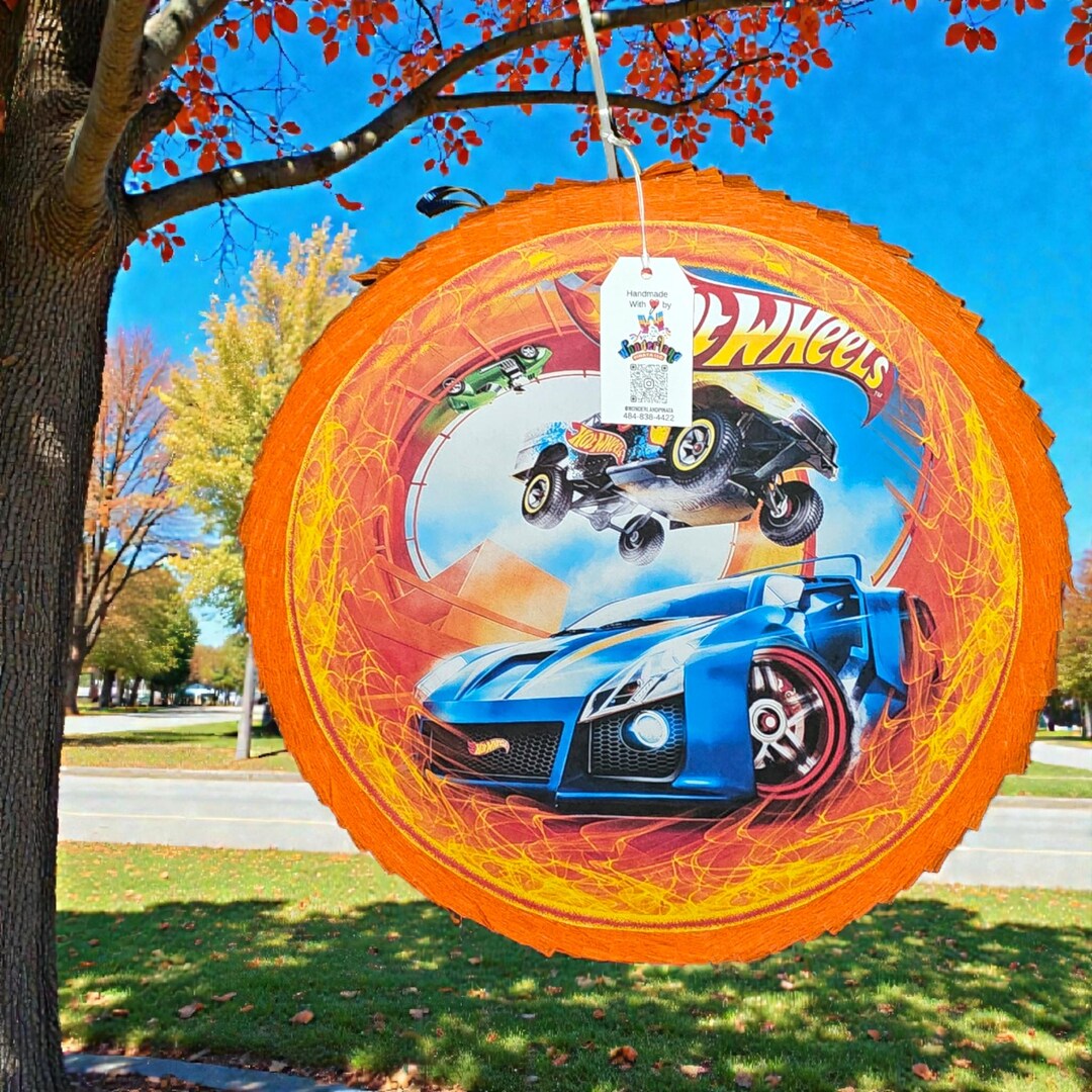 Hot Wheels Pinata. - Etsy