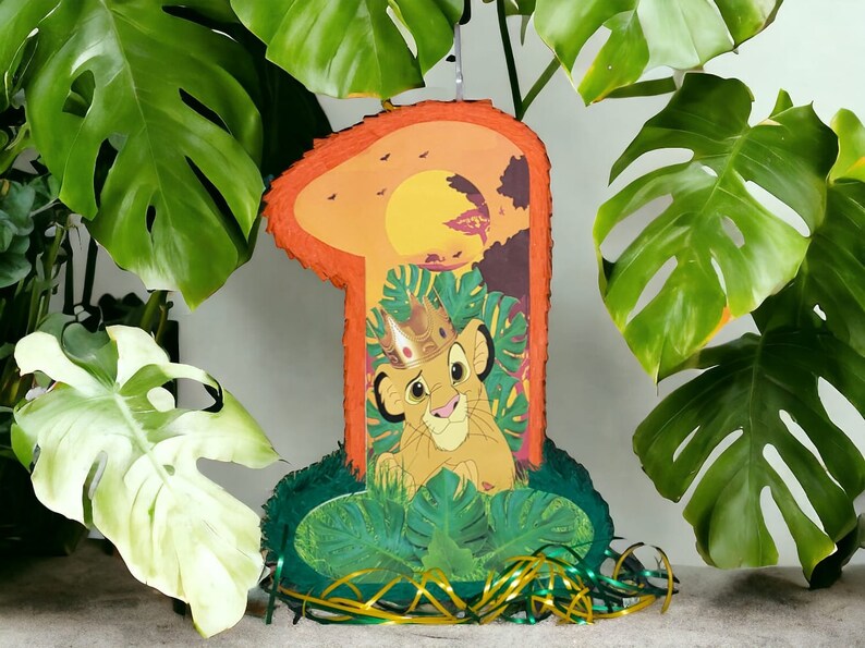 The Lion King Numbers Pinatas - Etsy