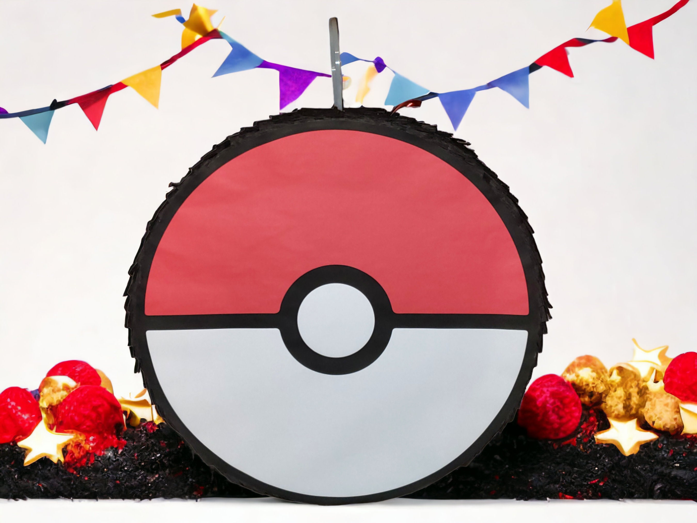 Pokeball Pinata. - Etsy