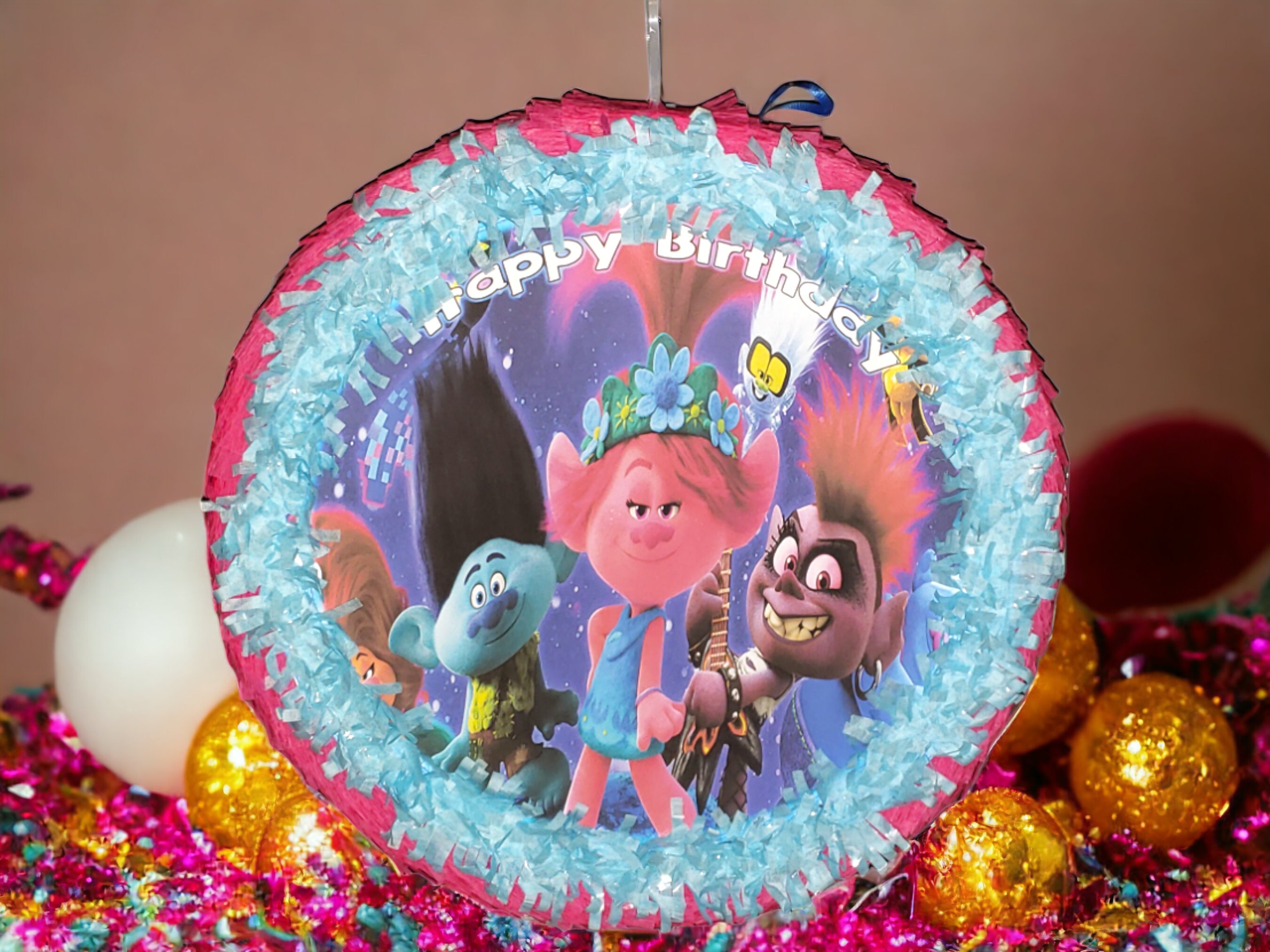 Poppy Trolls Pinatas - Etsy