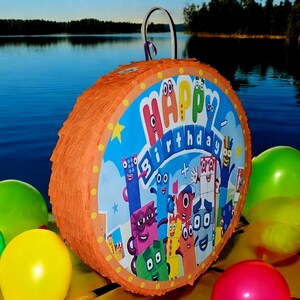 Number Blocks Pinata. - Etsy