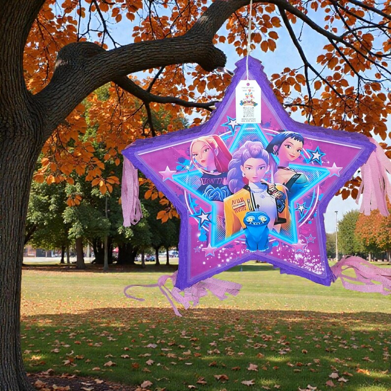 K-pop Demon Hunters Piñatas. Rumi, Mira, Zoey, Derpy, Sussie Pinatas - Etsy