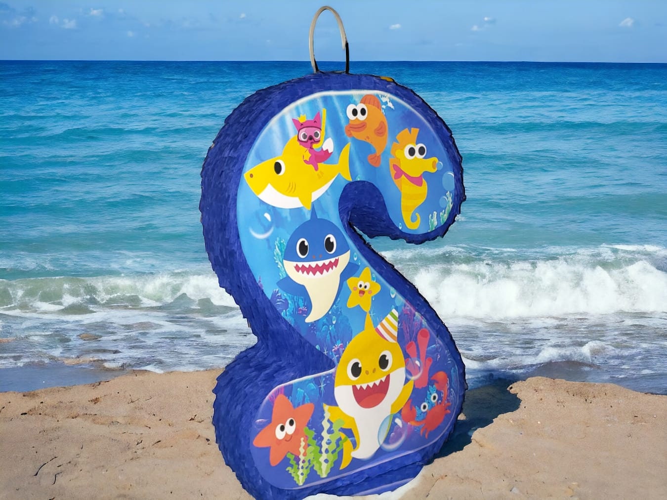 Baby Shark Numbers Pinatas - Etsy