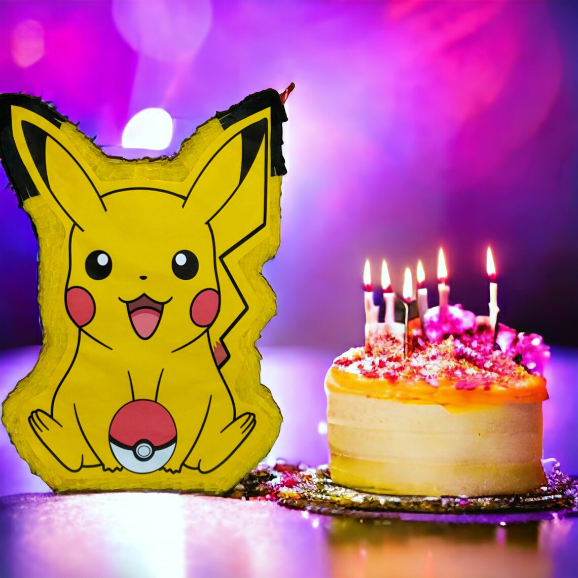 Pokemon Pinata. Pikachu, Gengar, Squirtle, Charizard, Charmander ,eevee ...