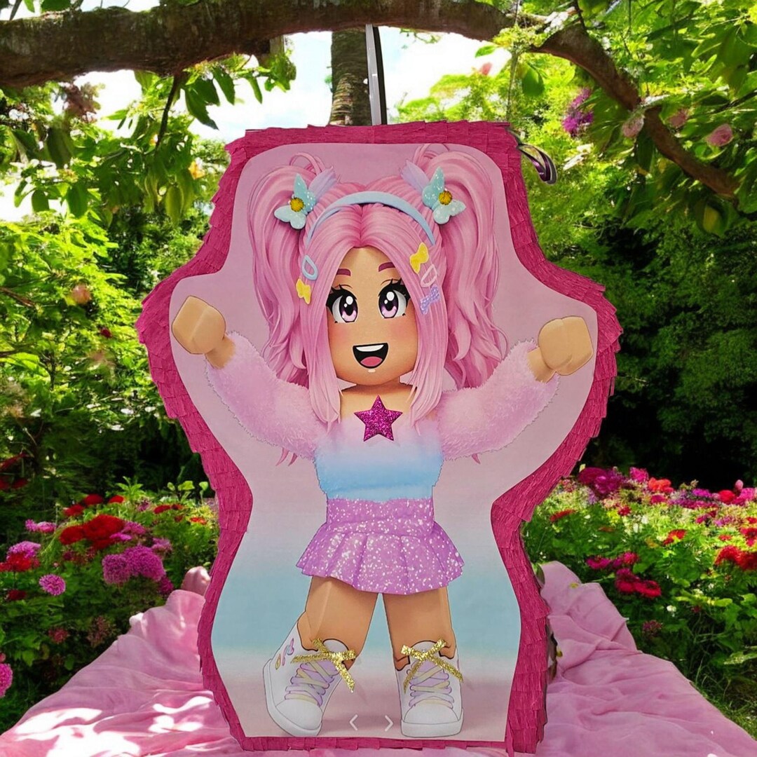 Roblox Girl Pinata - Etsy