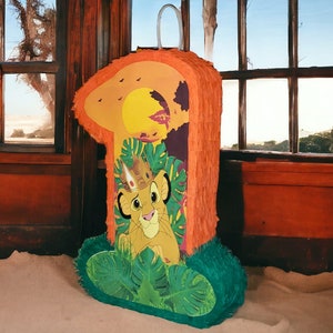 The Lion King Numbers Pinatas (1-2) - Etsy