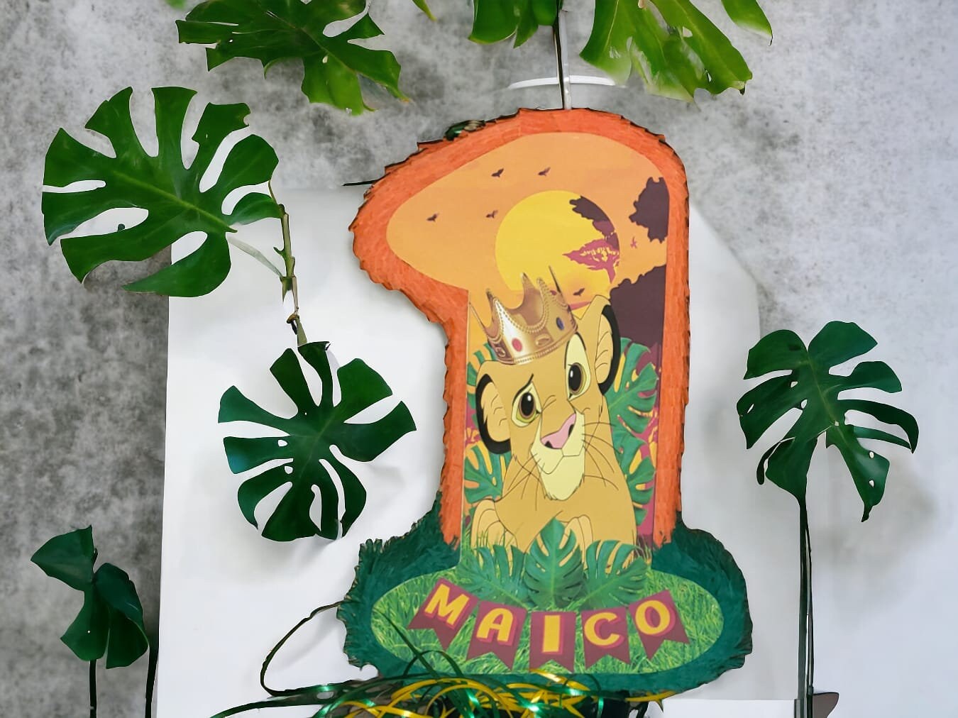 The Lion King Numbers Pinatas - Etsy
