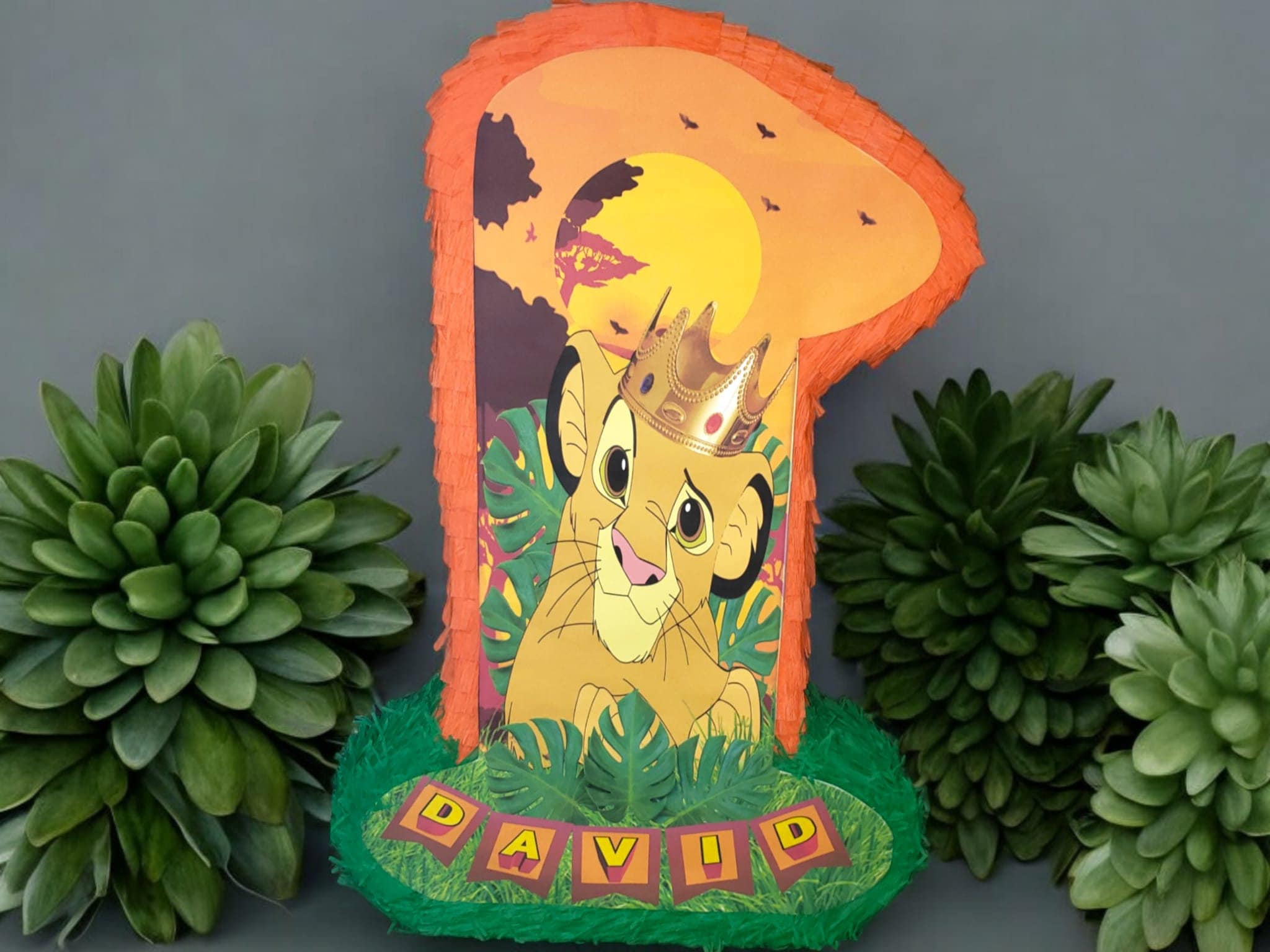 The Lion King Numbers Pinatas - Etsy