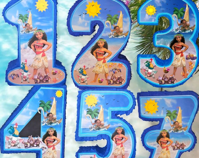 Moana Piñata! 27” X 16” X 4” - Etsy
