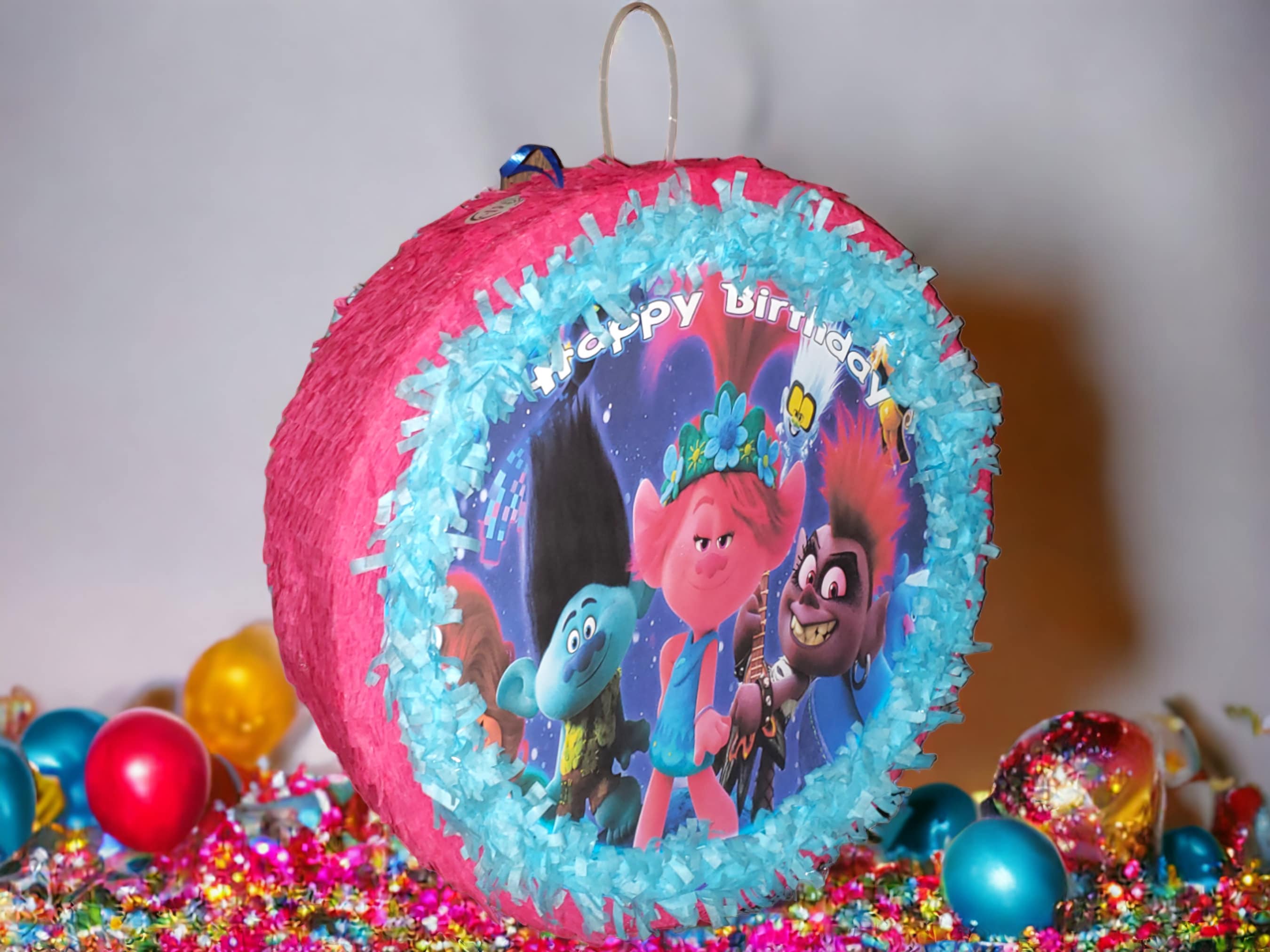 Poppy Trolls Pinatas - Etsy