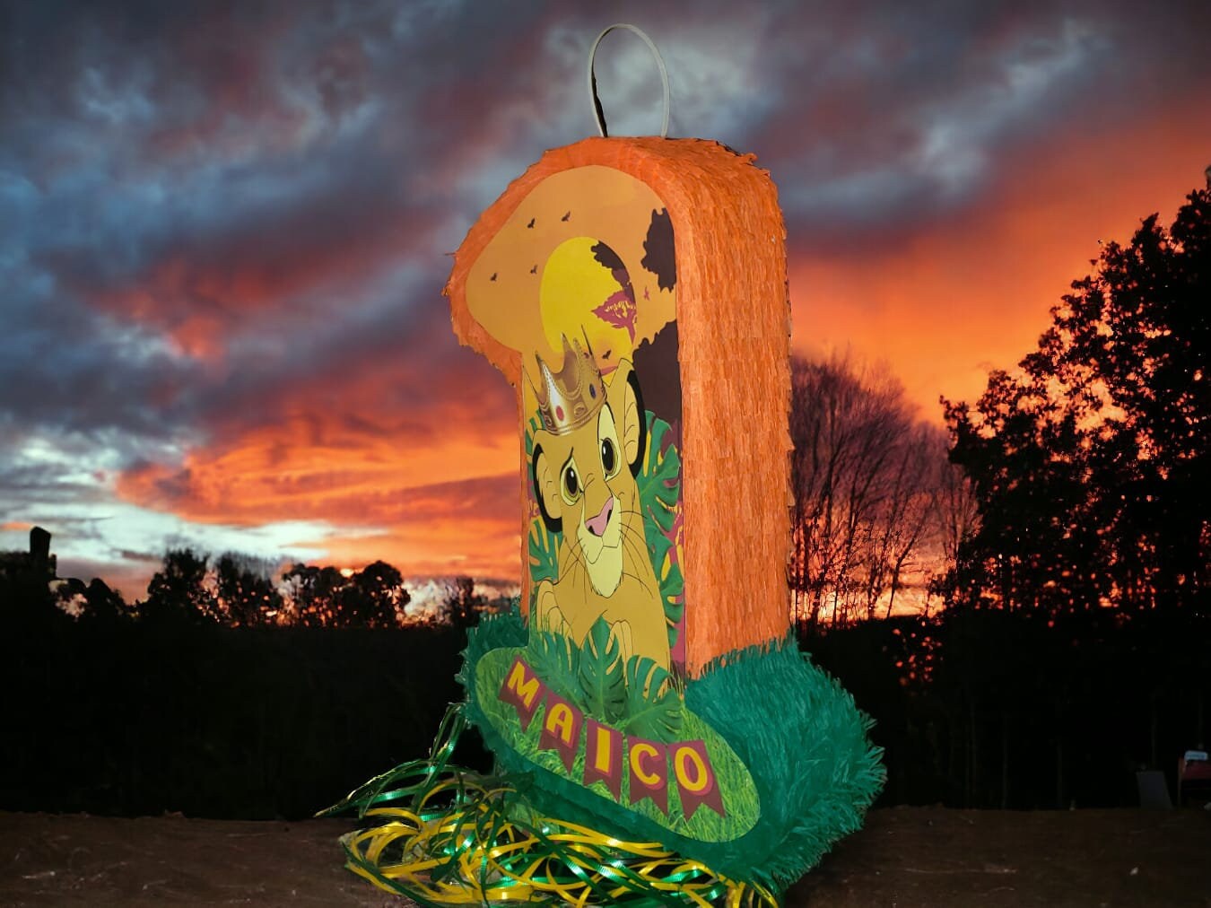 The Lion King Numbers Pinatas - Etsy