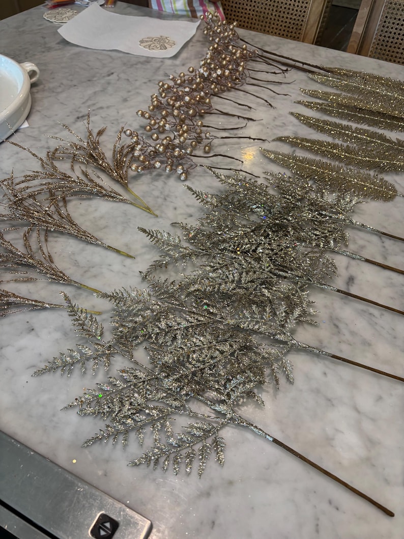 Gold Christmas Tree Topper Kit: Holiday Decor - Etsy