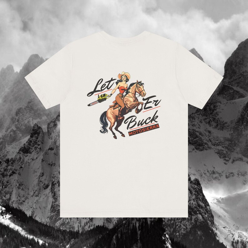 Let 'er Buck Unisex Jersey Short Sleeve Tee - Etsy