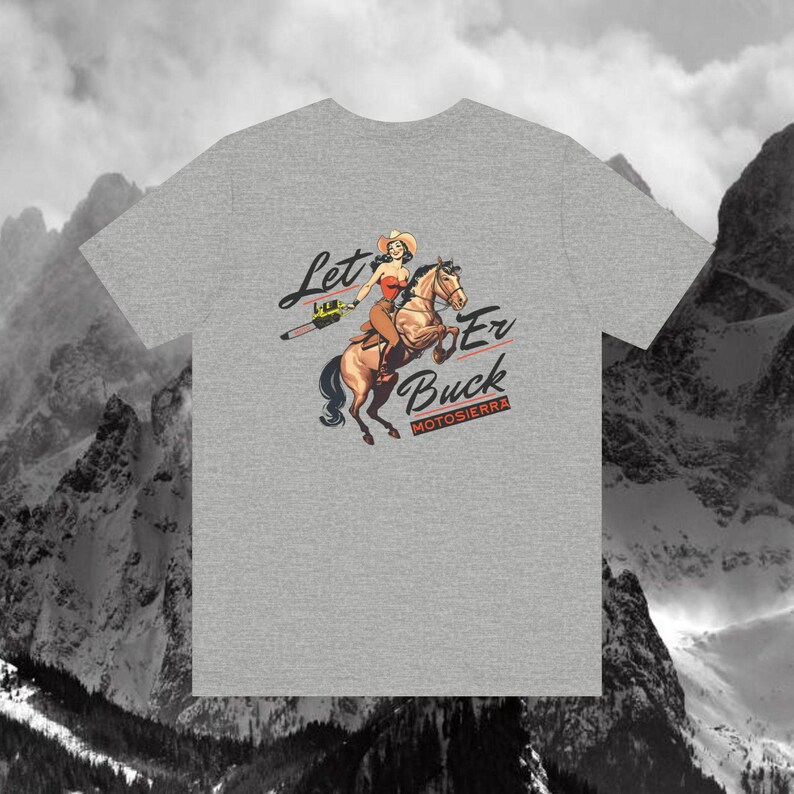 Let 'er Buck Unisex Jersey Short Sleeve Tee - Etsy