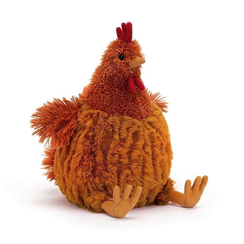 Jellycat: Cute Farm Animal Stuffed Animal Cecile Chicken - Etsy
