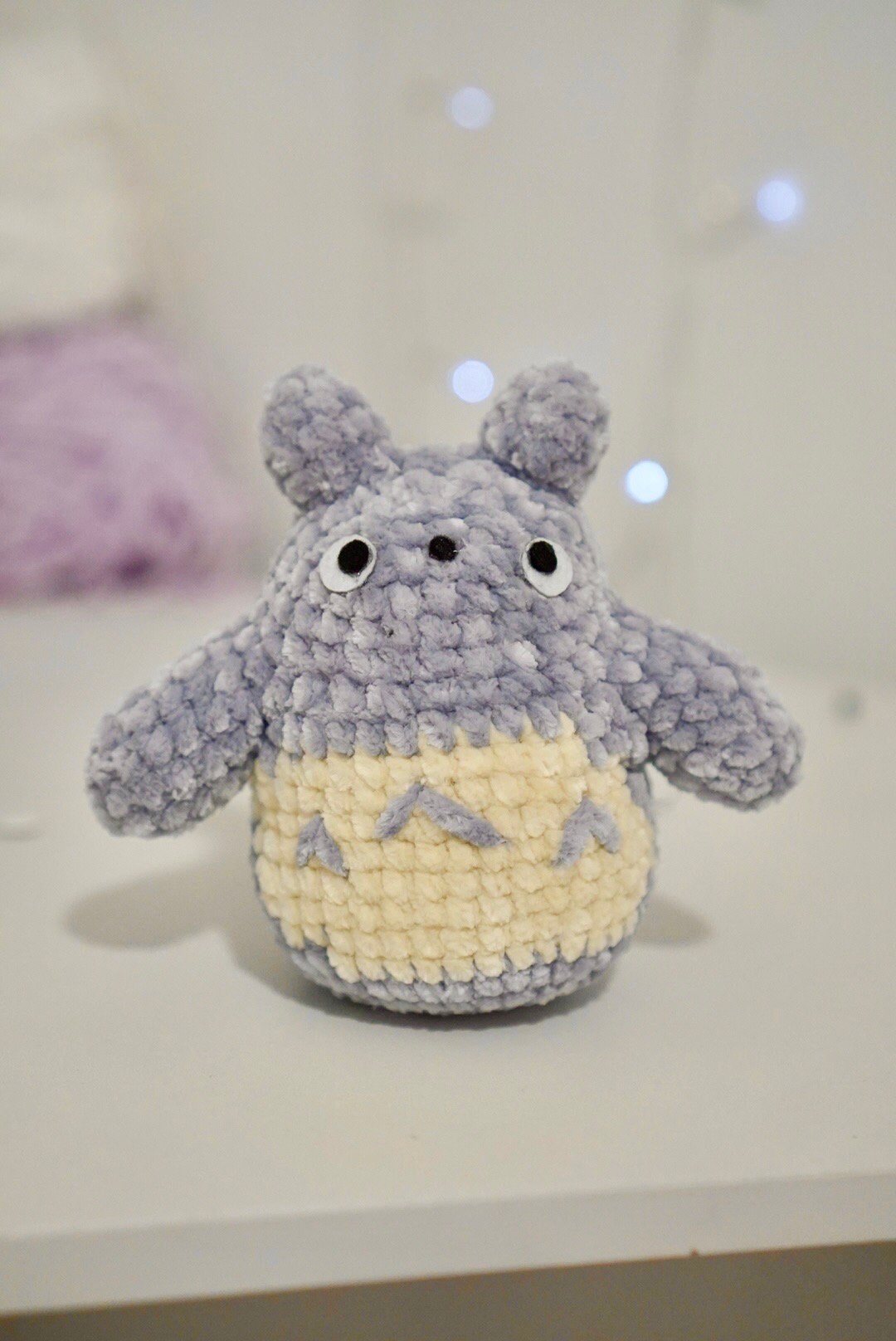 Studio Ghibli Totoro Crochet Handmade Plushie - Etsy