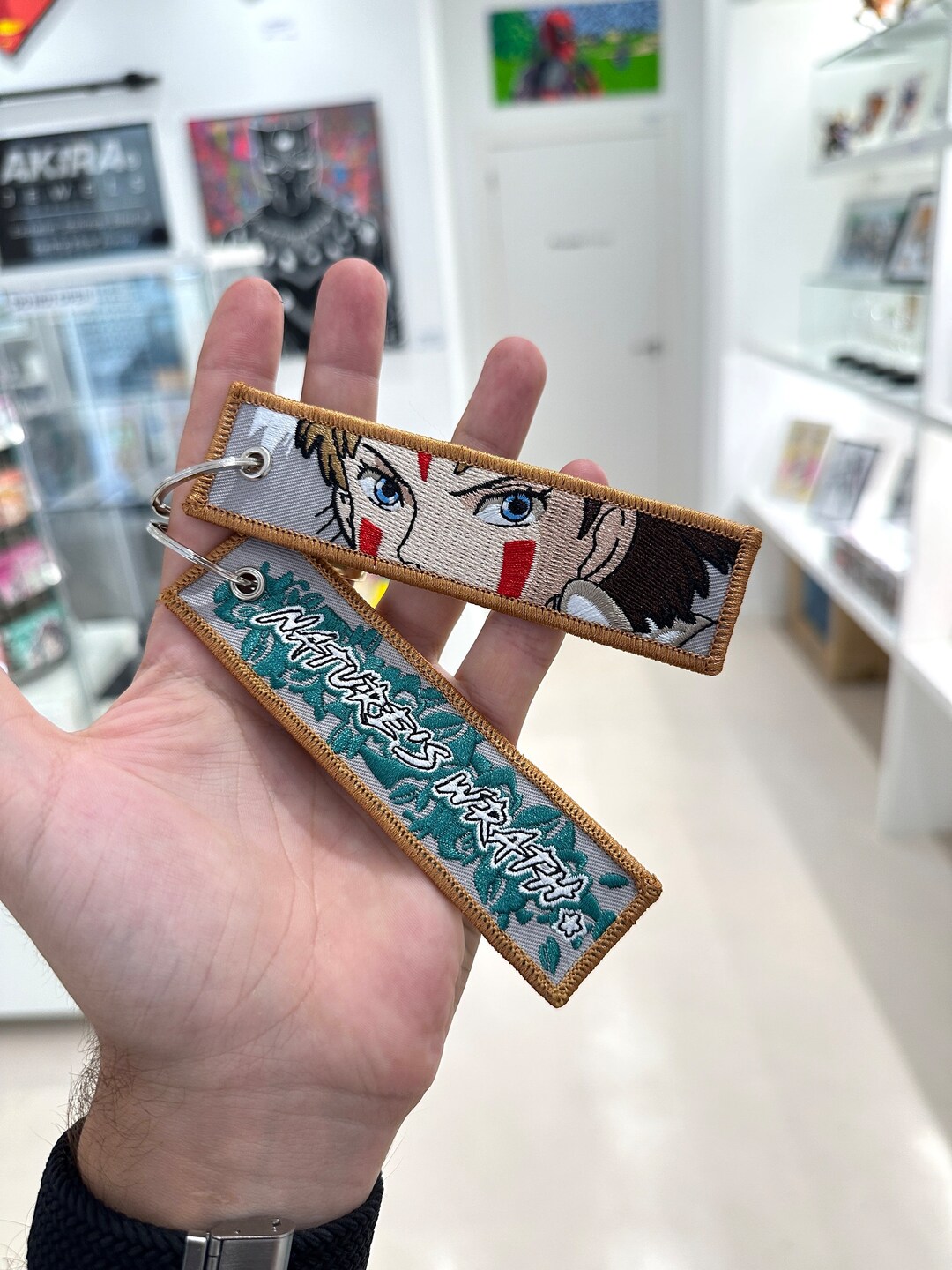 Anime Keychain Anime Keytag Cute Kawaii Merch - Etsy