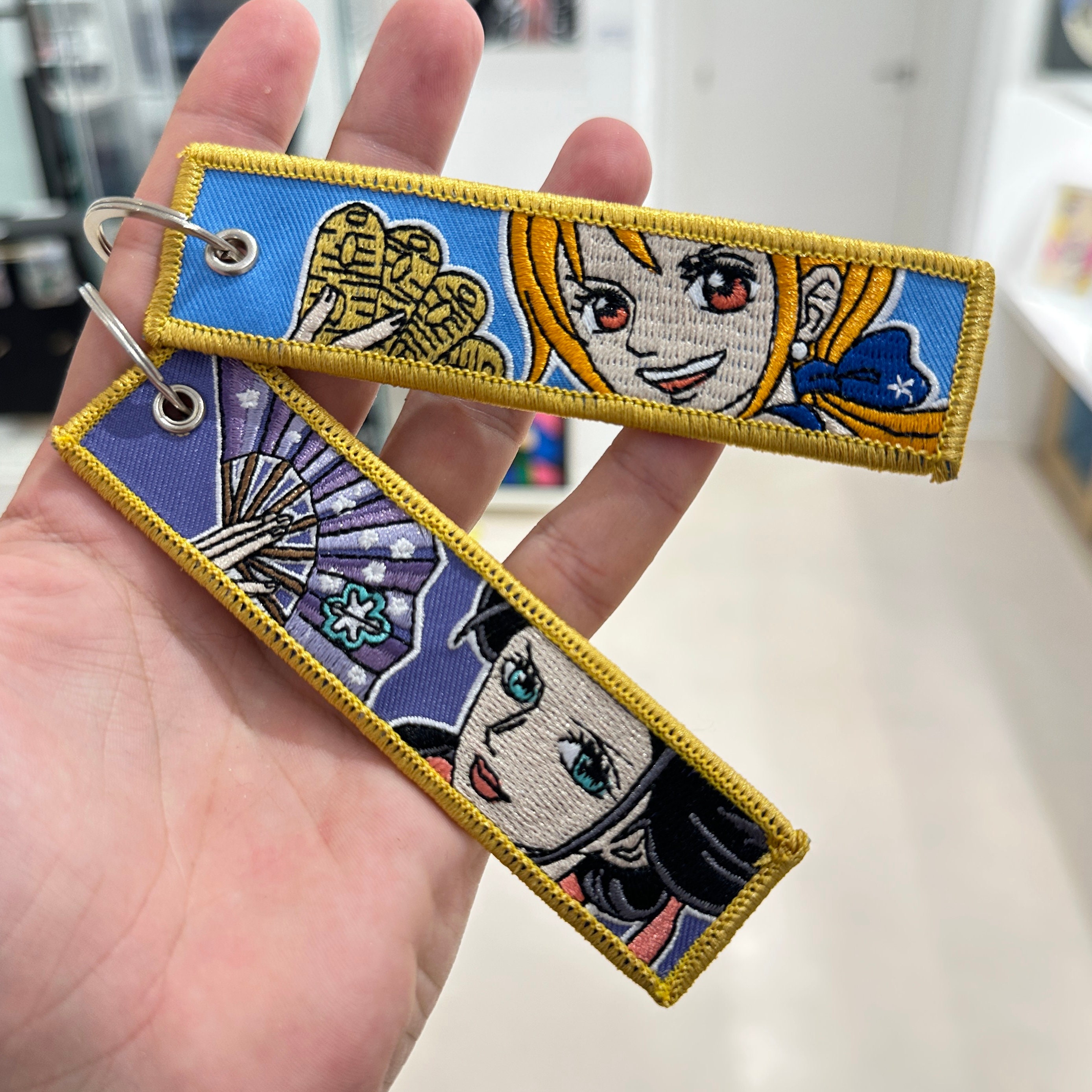 Anime Keychain Anime Keytag Cute Kawaii Merch - Etsy