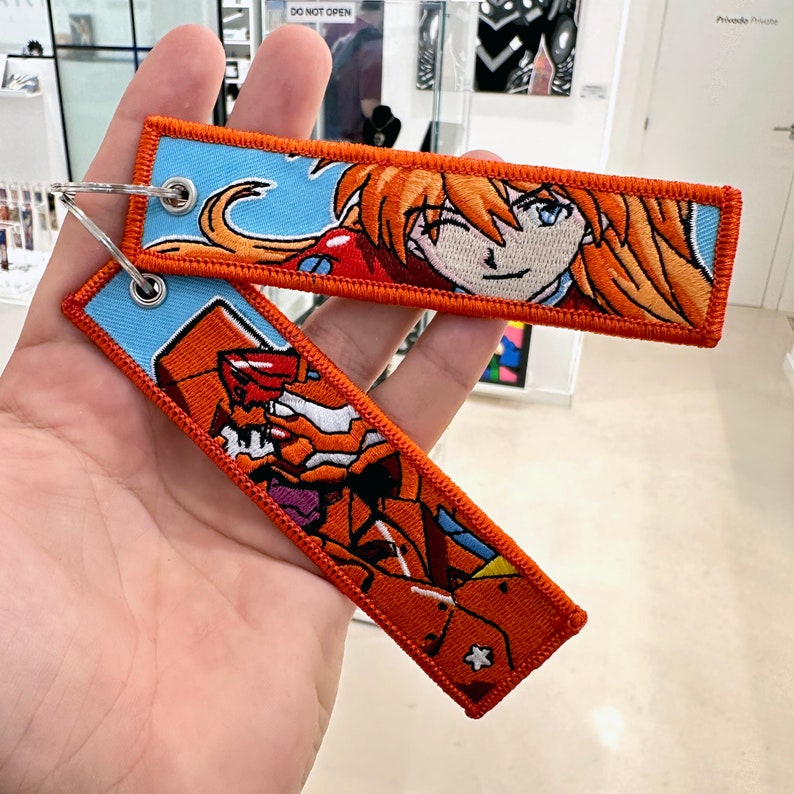 Anime Keychain Anime Keytag Cute Kawaii Merch - Etsy