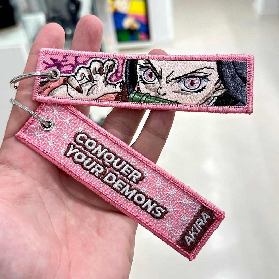 Anime Keychain Anime Keytag Cute Kawaii Merch - Etsy