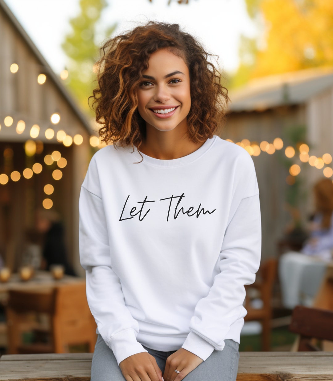 Let Them Sweatshirt Let Them Shirt Self Love Shirt Mental Health Shirt ...