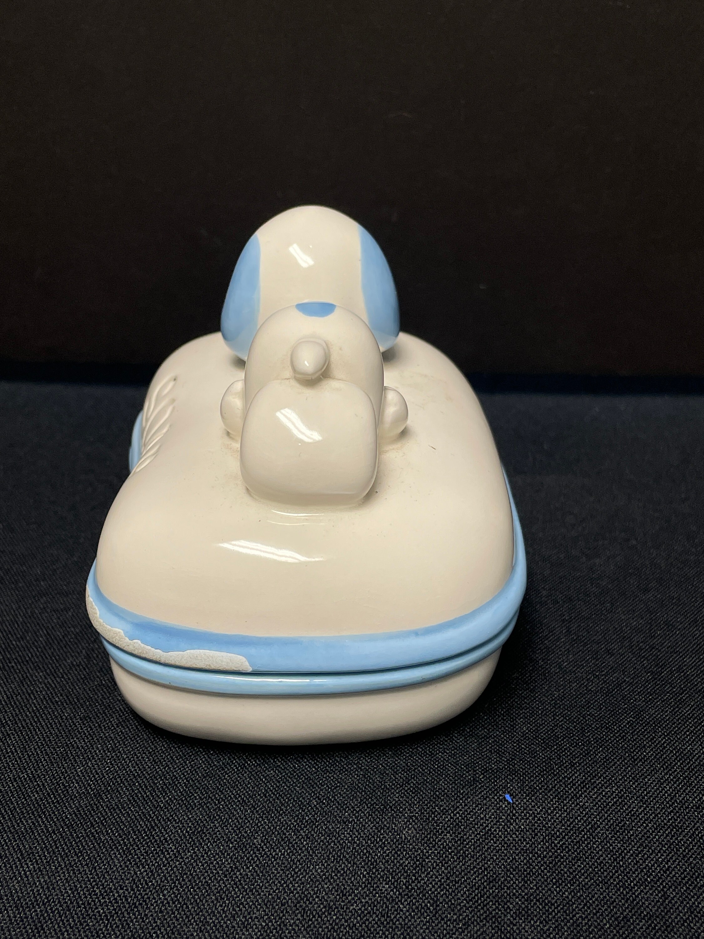 Vintage Peanuts Snoopy Pastel Light Blue and White Soap Holder Dish - Etsy