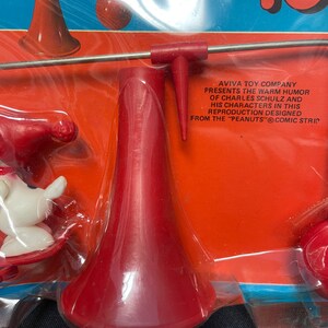 Vintage Snoopy and Woodstock on Skis Balance Toy by Aviva Vintage Retro Collectible Toy in ...