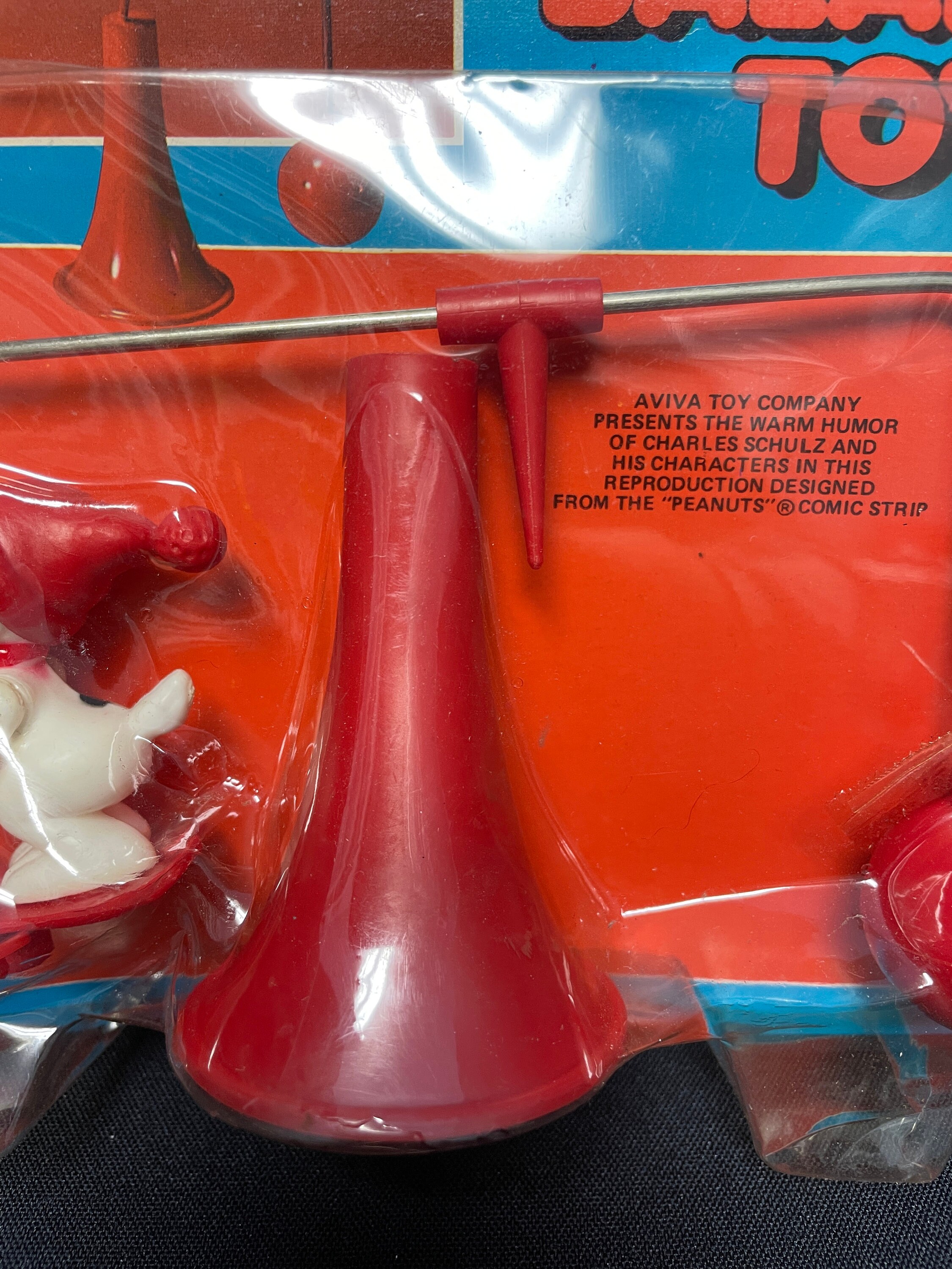 Vintage Snoopy and Woodstock on Skis Balance Toy by Aviva Vintage Retro Collectible Toy in ...