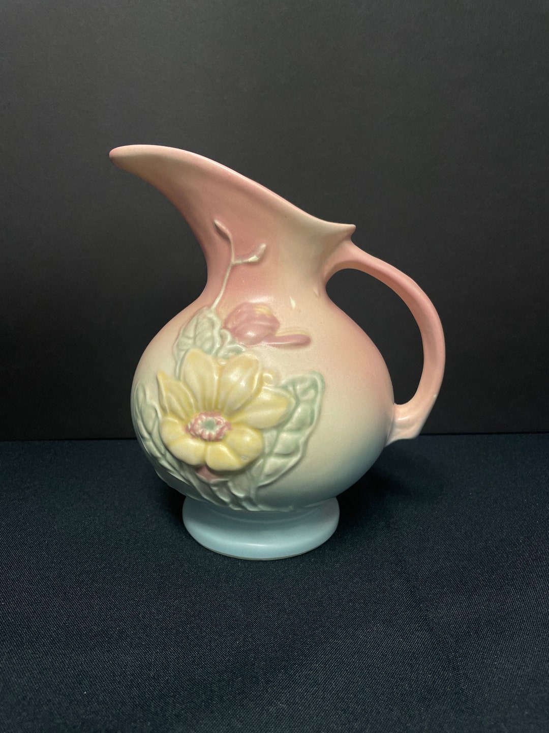 Vintage Hull Art Pottery Wildflower Pitcher Vase - Etsy