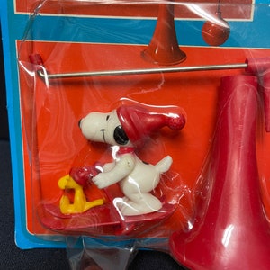 Vintage Snoopy and Woodstock on Skis Balance Toy by Aviva Vintage Retro Collectible Toy in ...