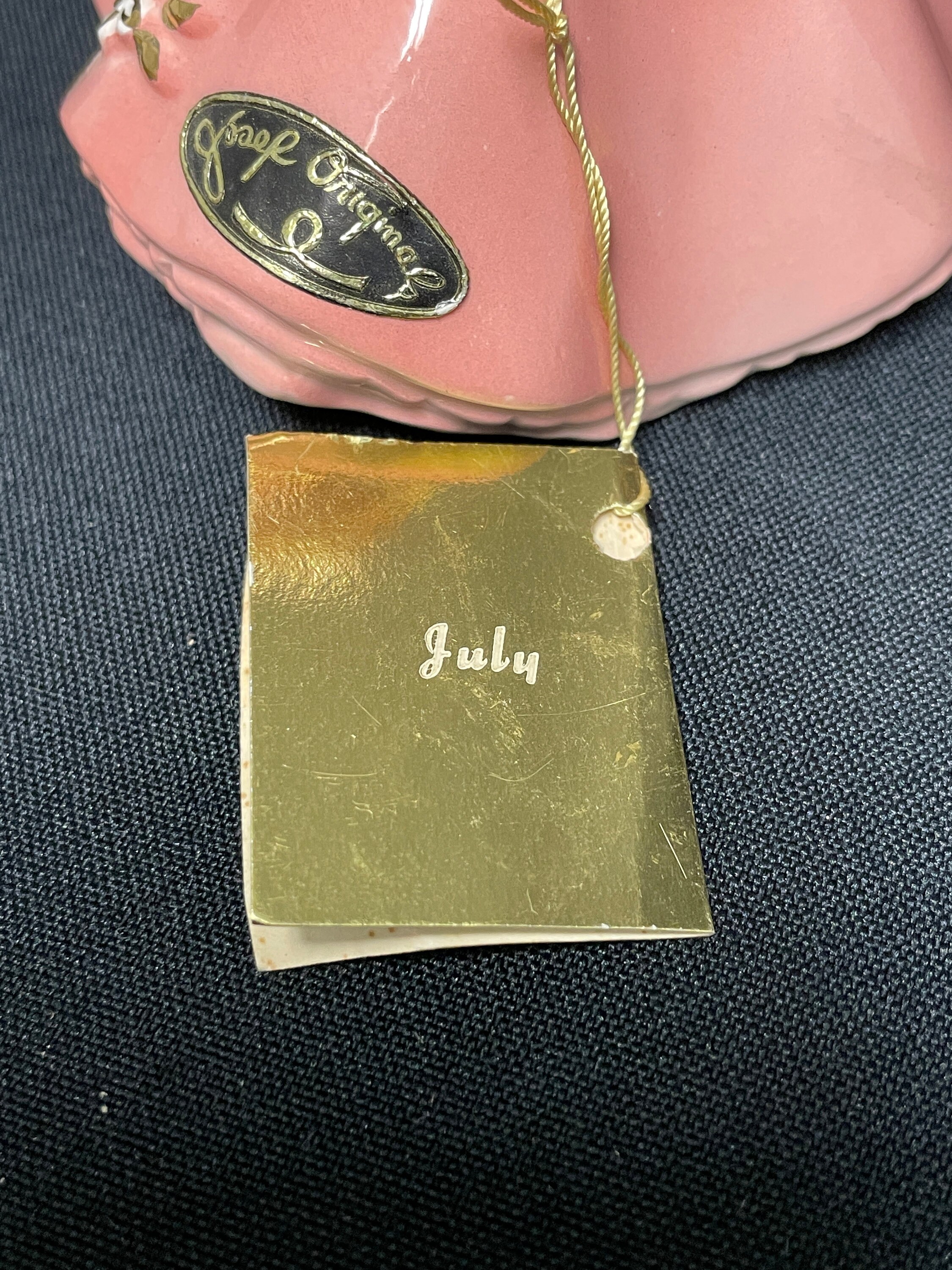 Josef Original July Birthday Month Girl Figurine With Kitten - Etsy