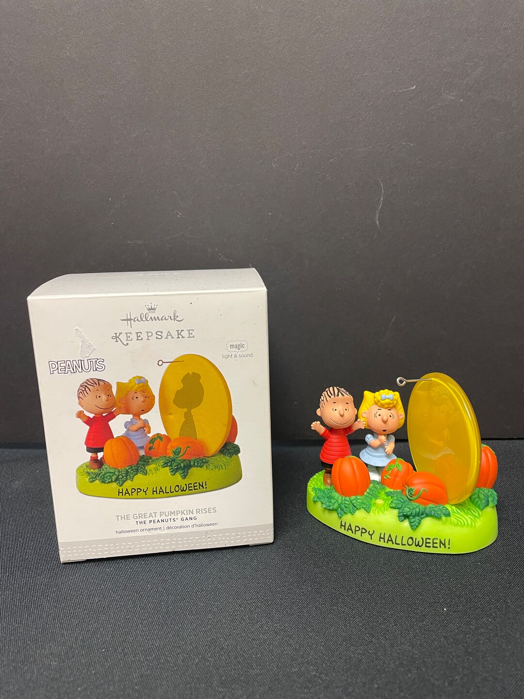 Hallmark Keepsake the Great Pumpkin Rises Peanuts Ornament Sally Linus ...