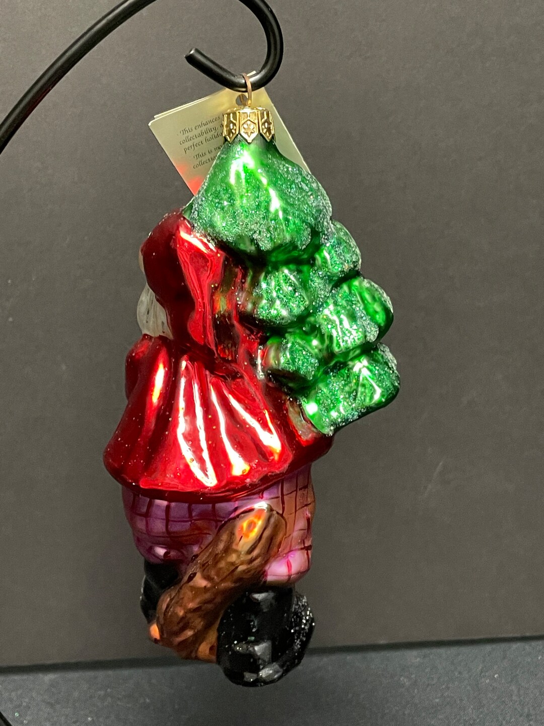 RETIRED: Christopher Radko Santa Claus With Christmas Tree and Squirrel ...