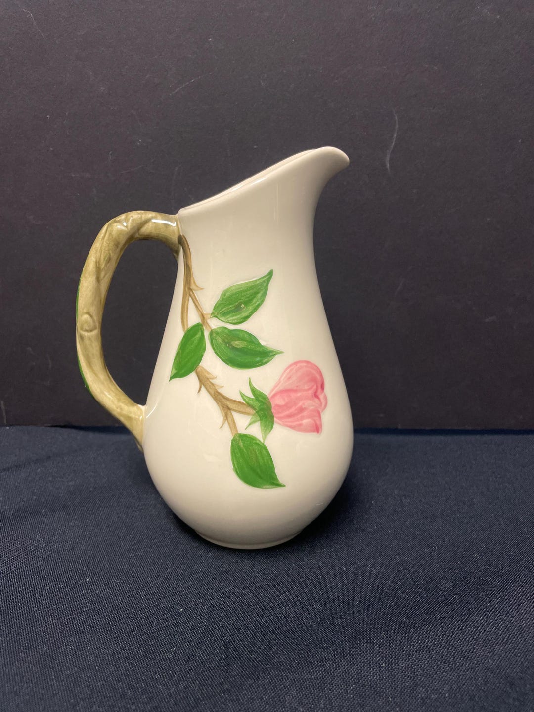 Franciscan Pottery Desert Rose Syrup Pitcher Miniature Pitcher Pink ...