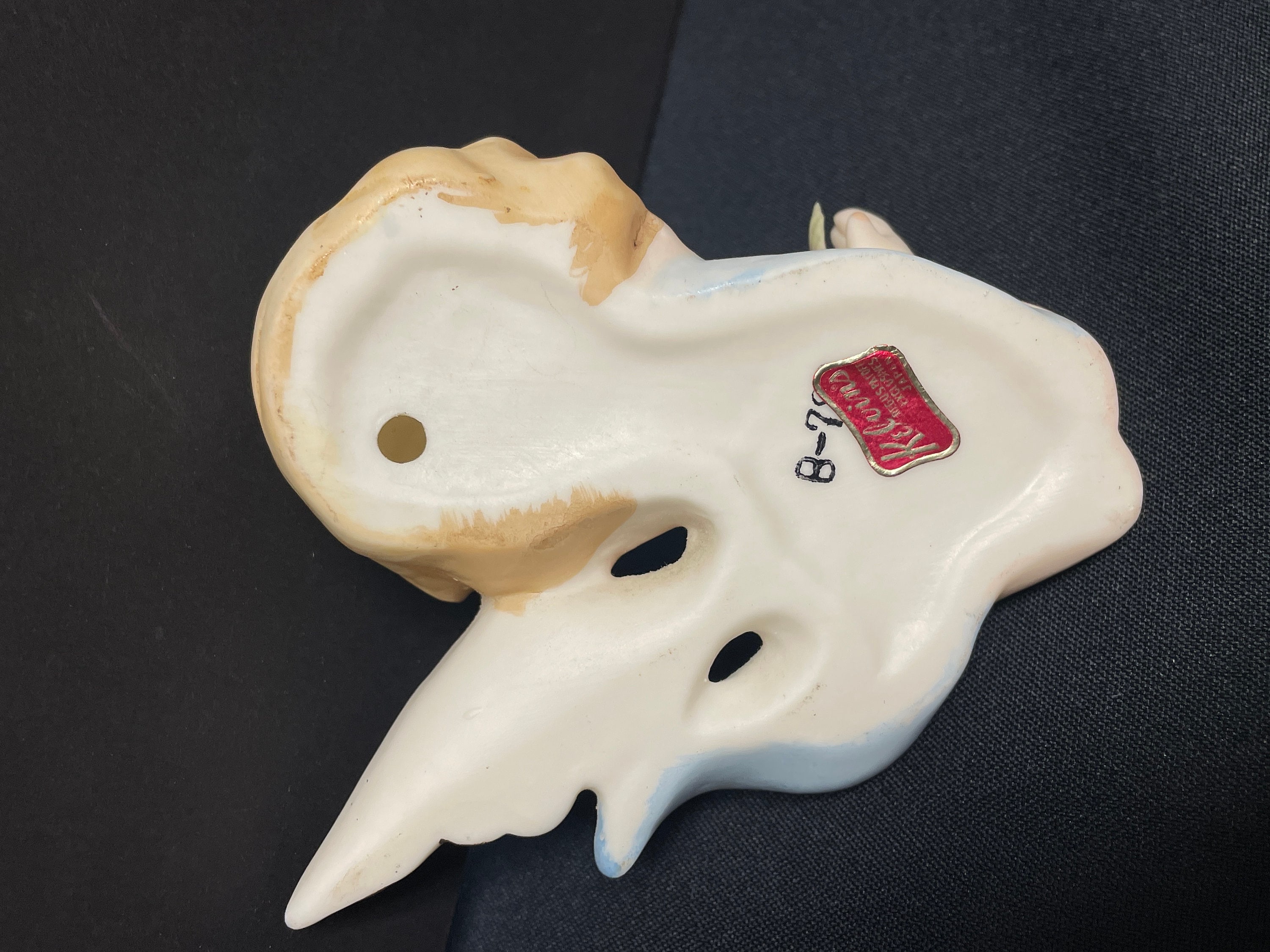 Vintage Antique Kelvin Angel Wall Socket With Flower Left or Right - Etsy