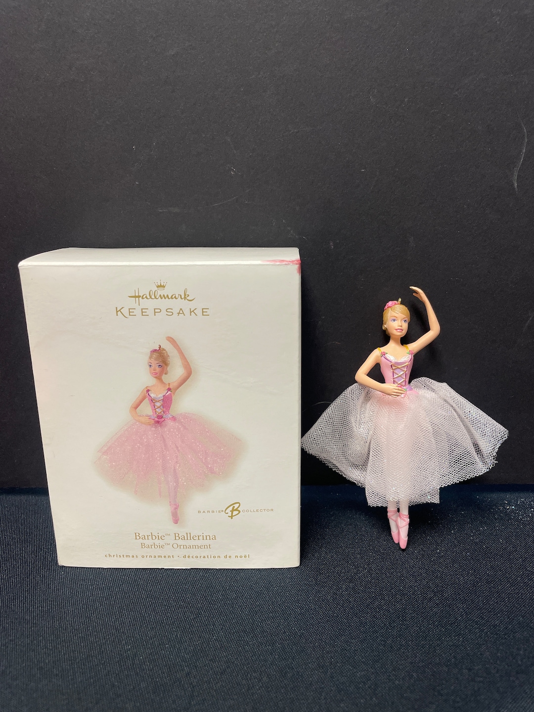 Hallmark Keepsake Barbie Collector Ballerina Ornament With Tutu and ...
