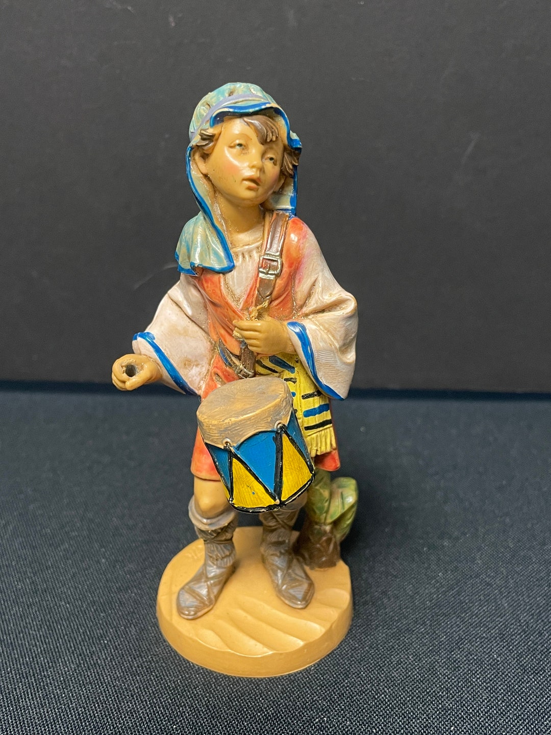 Fontanini Holiday Nativity Village Jareth Drummer Boy Bethlehem Roman Inc - Etsy