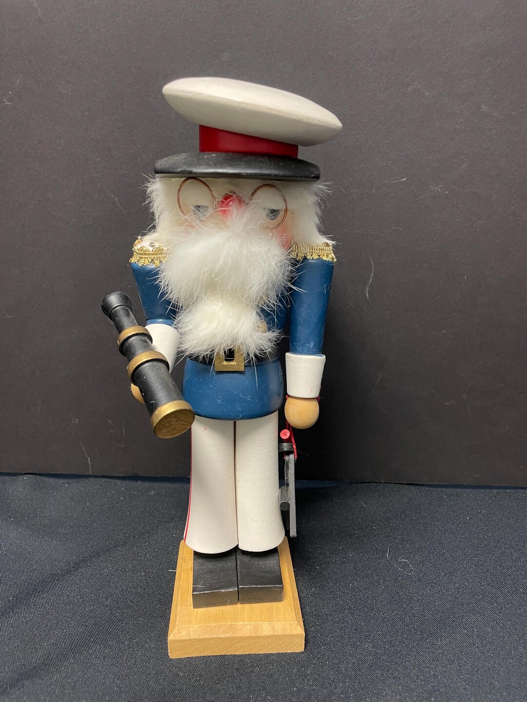 Vintage Holiday Germany Ulbricht Christmas Nutcracker Navy Admiral ...
