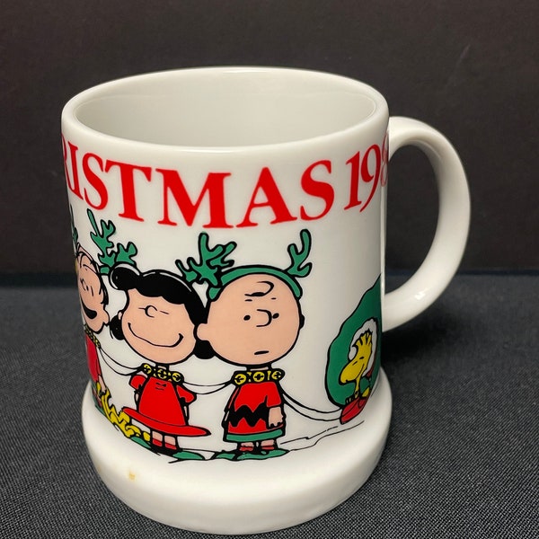 Vintage Woodstock Peanuts Mug Etsy