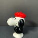 Vintage Retro Peanuts Snoopy Ceramic Artist Black Outfit Red Beret ...