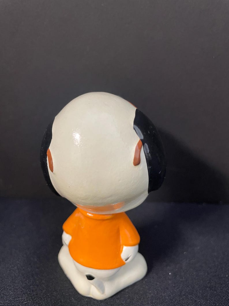 Vintage Retro Snoopy Joe Cool Figurine Orange Tee Sunglasses Comic ...