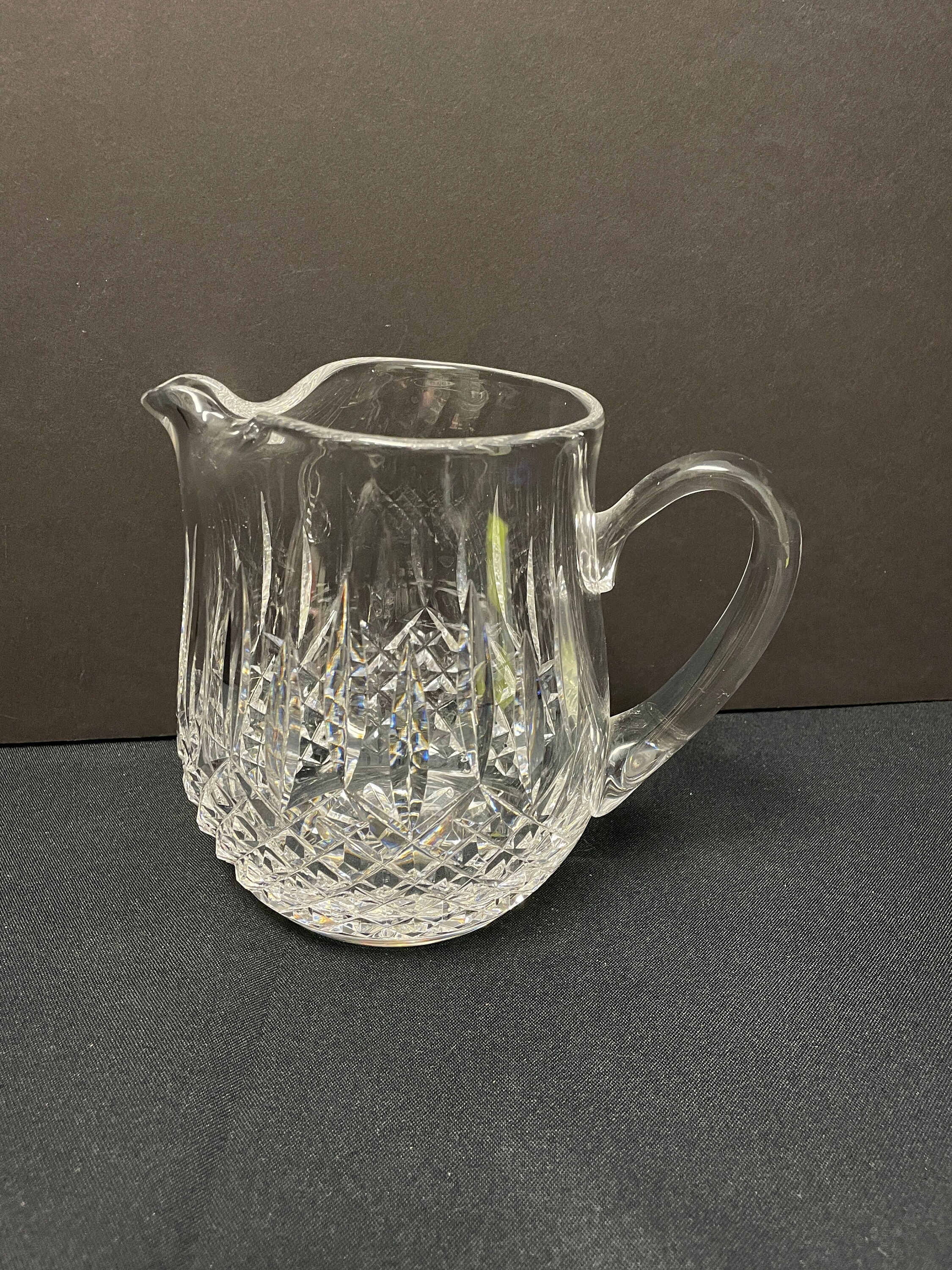 Waterford Crystal Clear Lismore Pitcher Pourer - Etsy