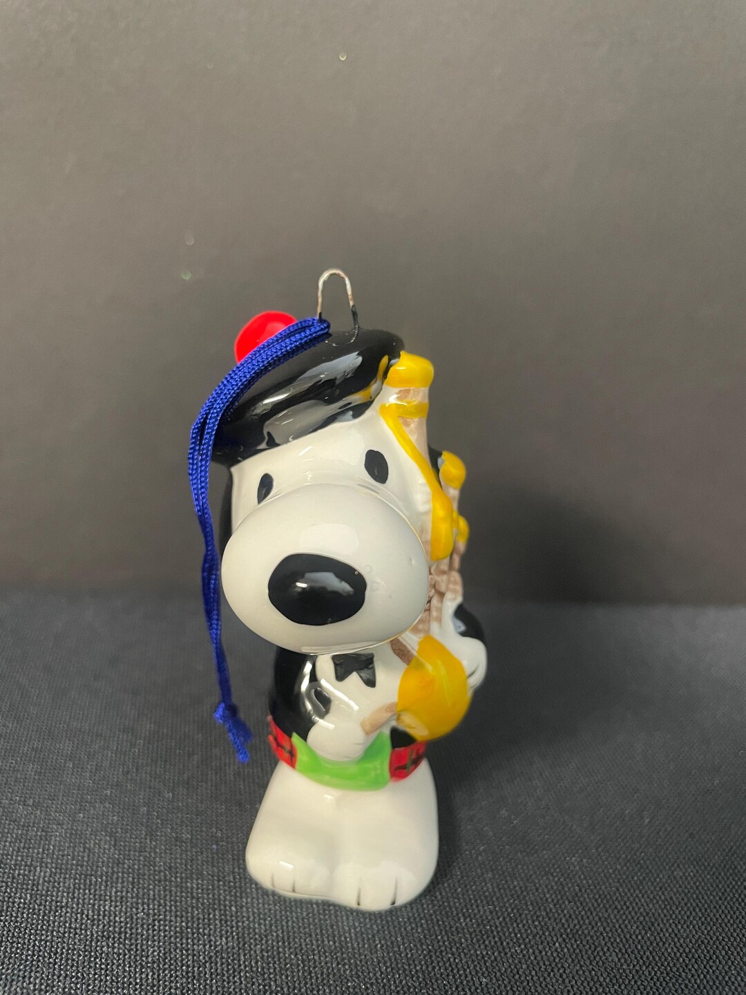 Vintage United Feature Syndicate Snoopy Highlander Scottish Bagpipe Red ...