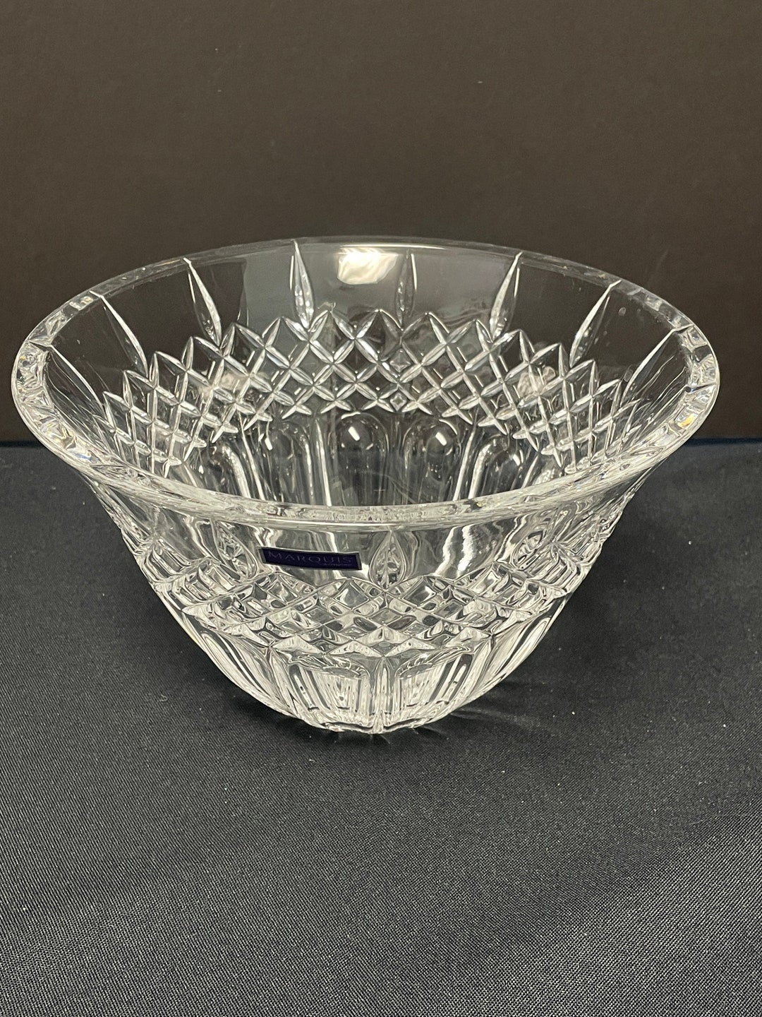 Waterford Crystal Marquis Shelton Designed Crystal Glass Bowl - Etsy