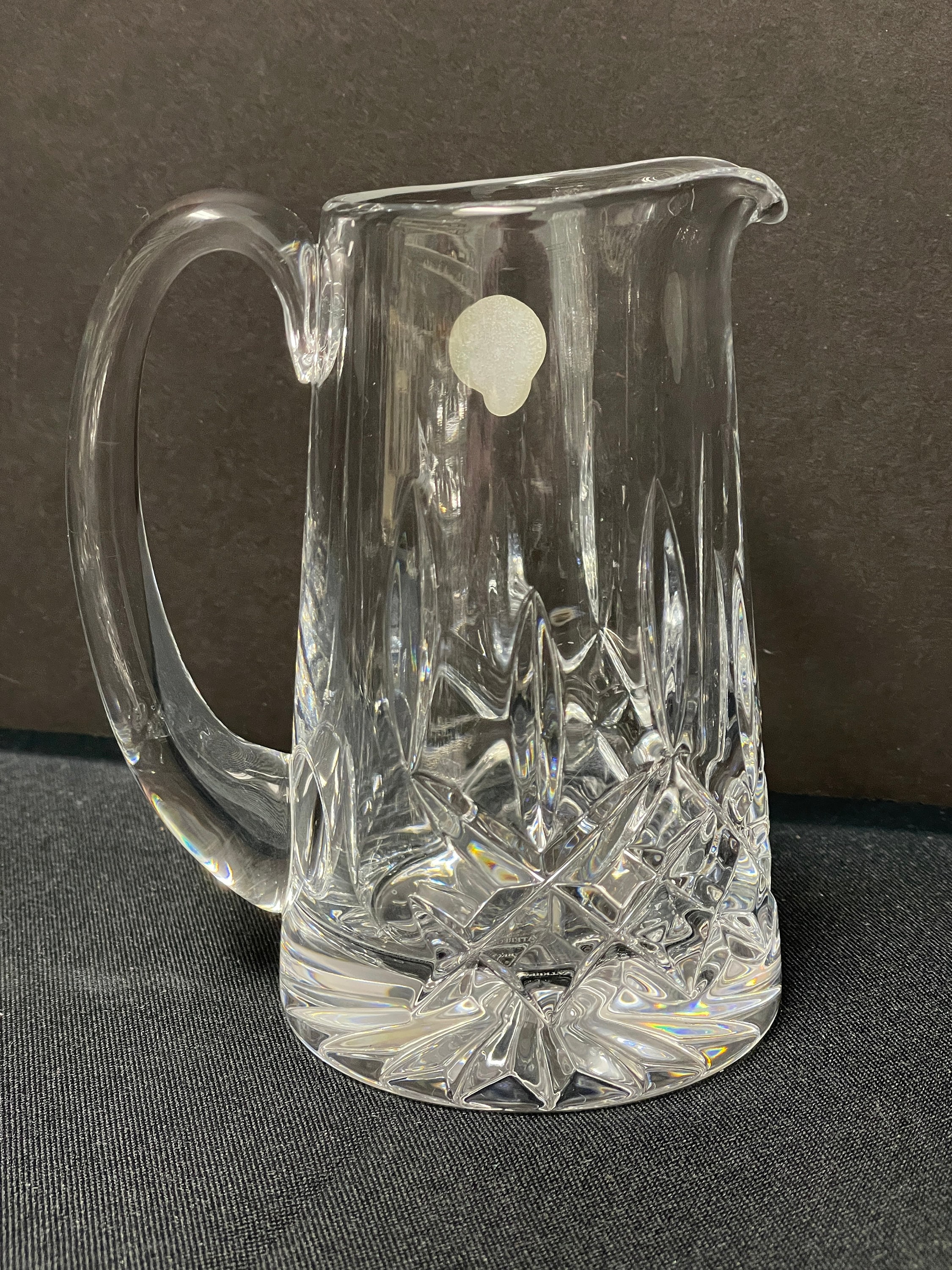 Waterford Crystal Lismore Design Cut Small Pitcher - Etsy