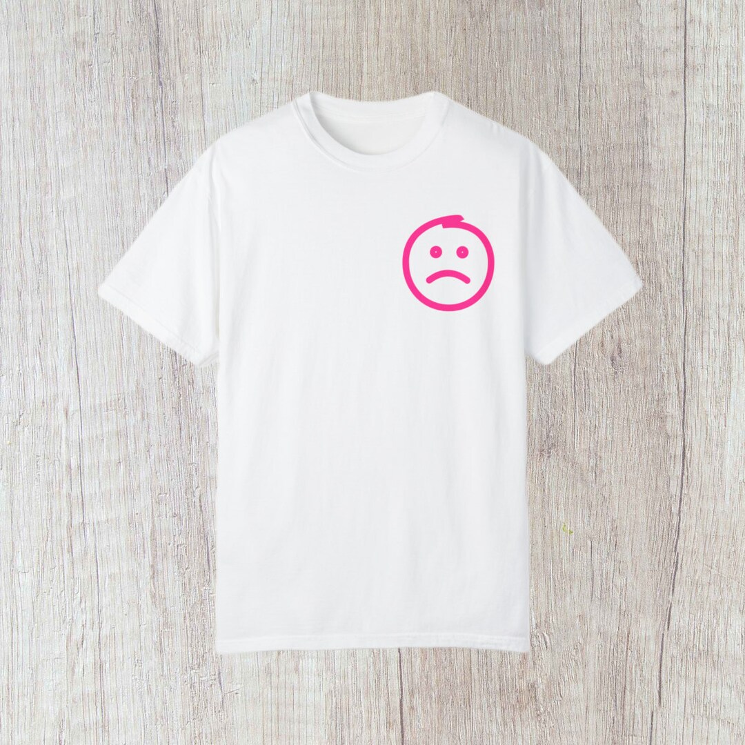 Sad Face Shirt Sad Tee Sad Face Tee - Etsy
