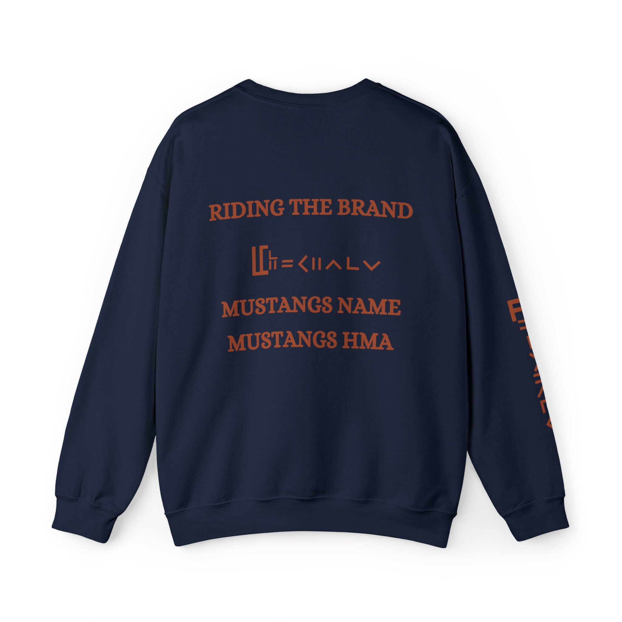 Personalized Blm Freeze Brand Mustang Sweatshirt, Custom Personalized ...