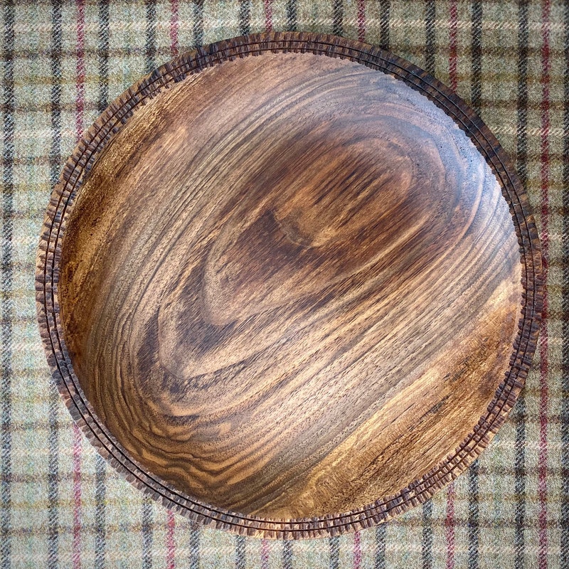 Large Wooden Platter - Etsy