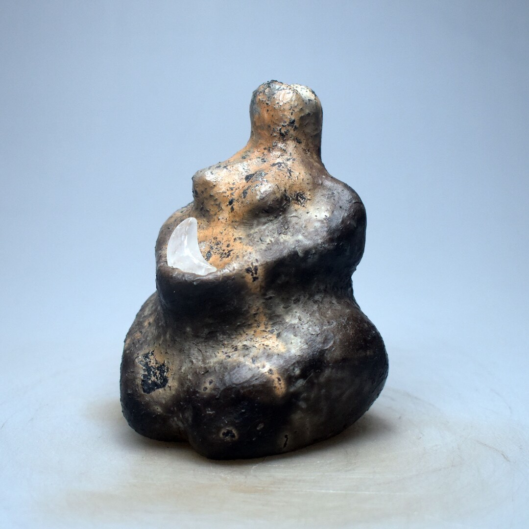 Handmade Smoke Fire Art: Pagan Moon Goddess Figure Made of ...